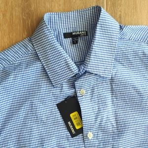 Murano | Shirts | Nwt Murano Mens Size Large Slim Fit Dress Shirt 0 ...